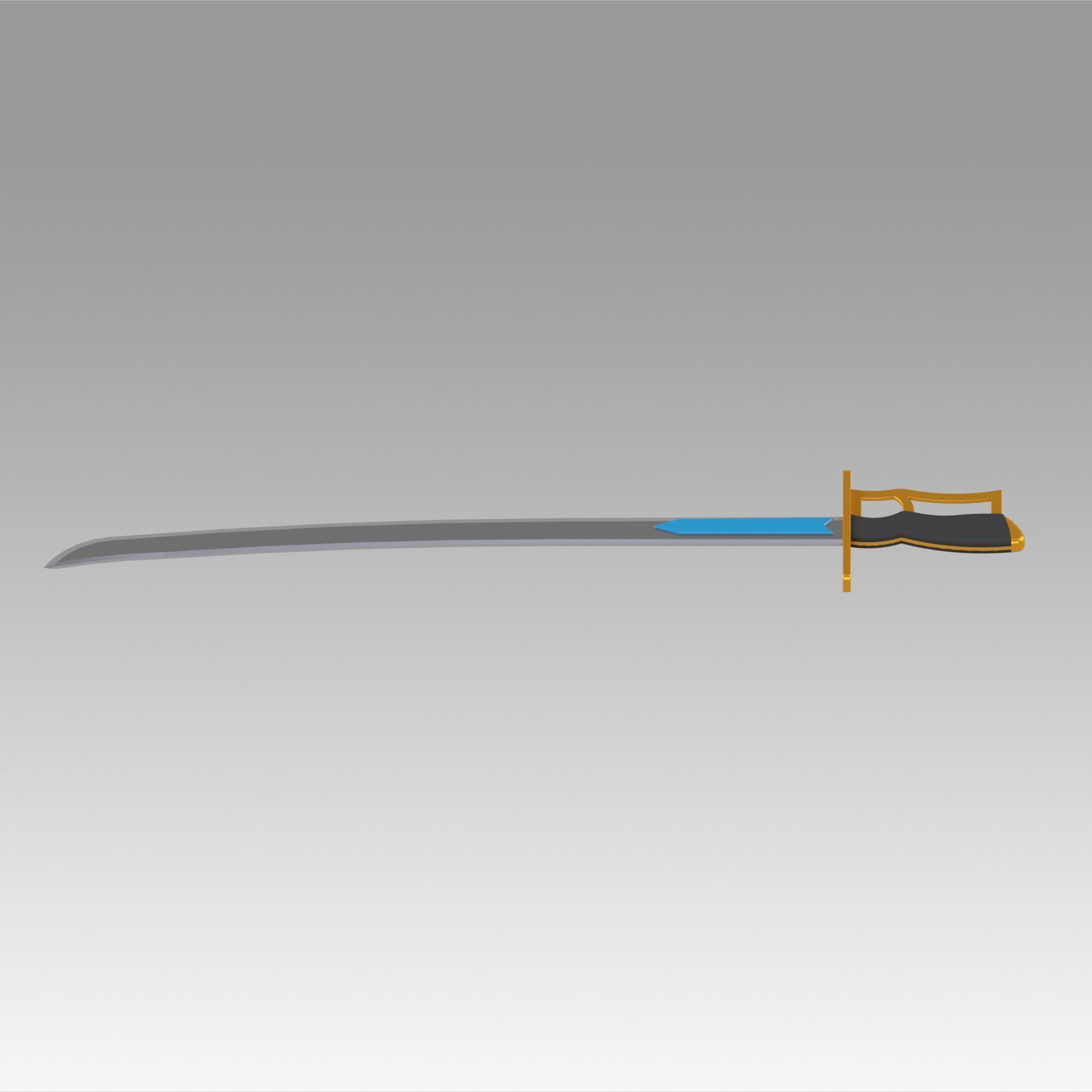 Puella Magi Madoka Magica Sayaka Miki Swords Cosplay Weapon Prop 3D ...