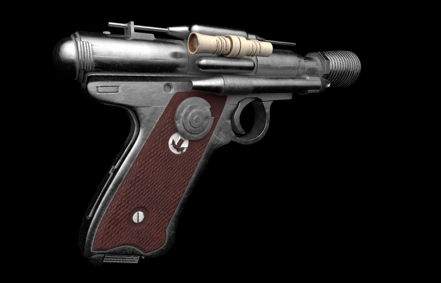 Mandalorian Greedo DT-12 Blaster 3d Digital File Download 3D model 3D ...