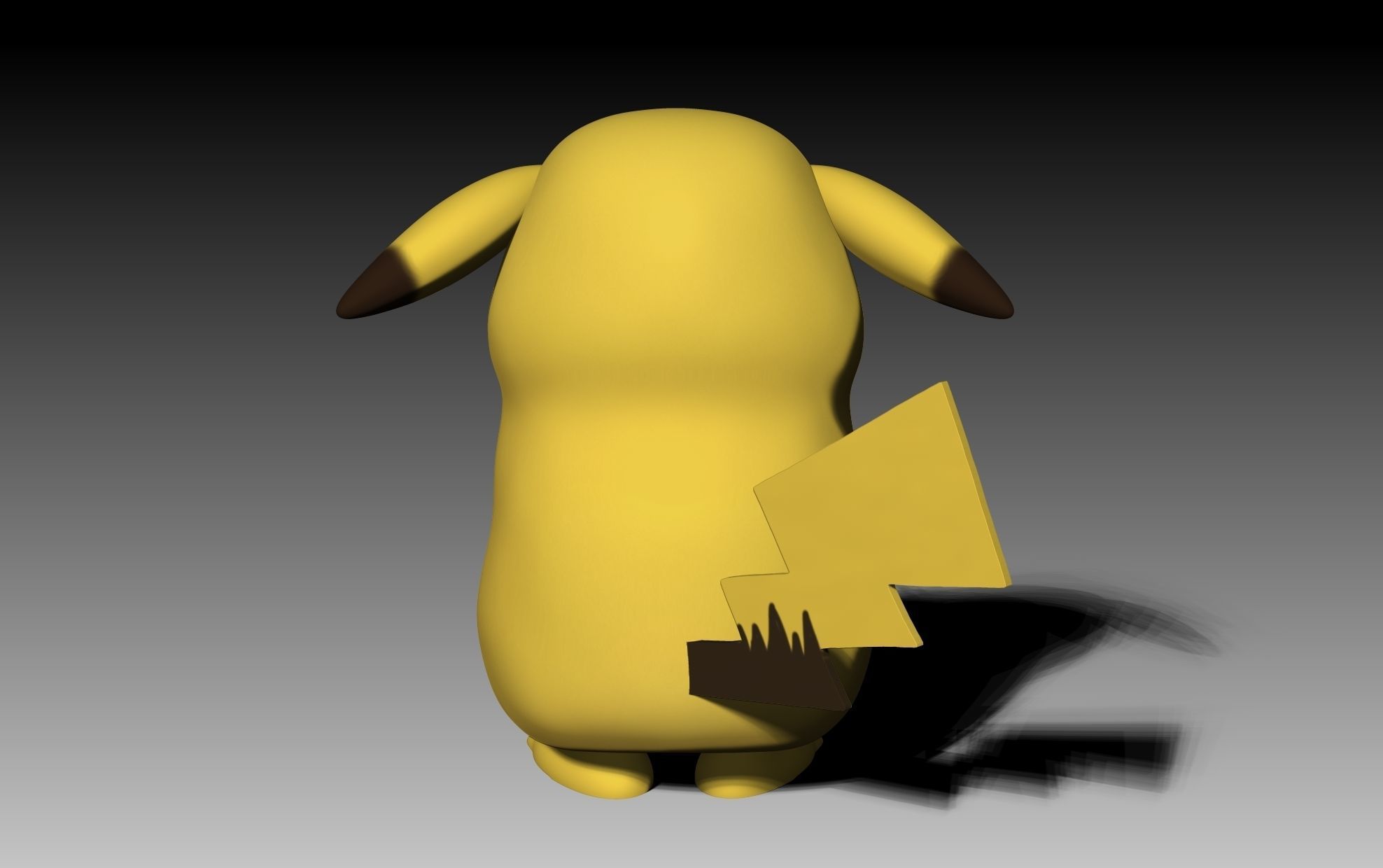 Pikachu with Lollipop Pokemon 3D model 3D printable | CGTrader