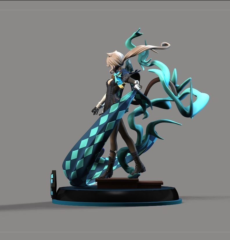 Lynette Genshin Impact 3D model 3D printable | CGTrader