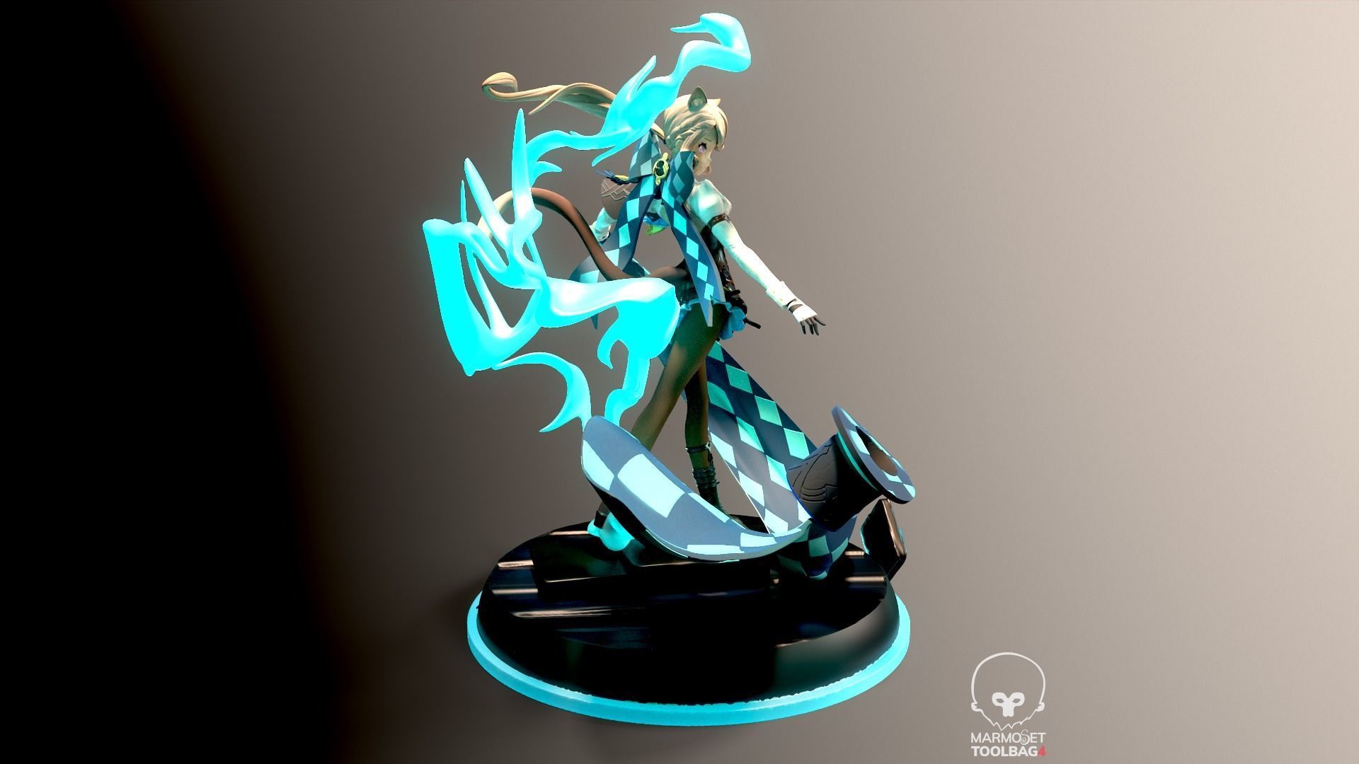 Lynette Genshin Impact 3D model 3D printable | CGTrader
