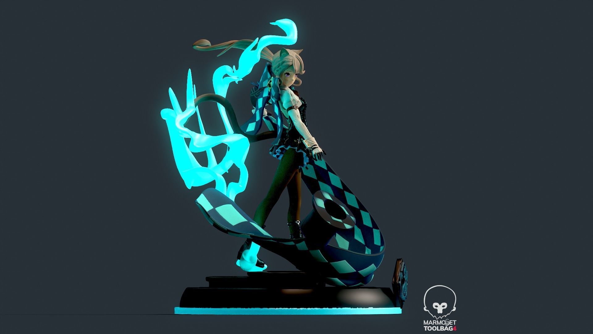 Lynette Genshin Impact 3D model 3D printable | CGTrader