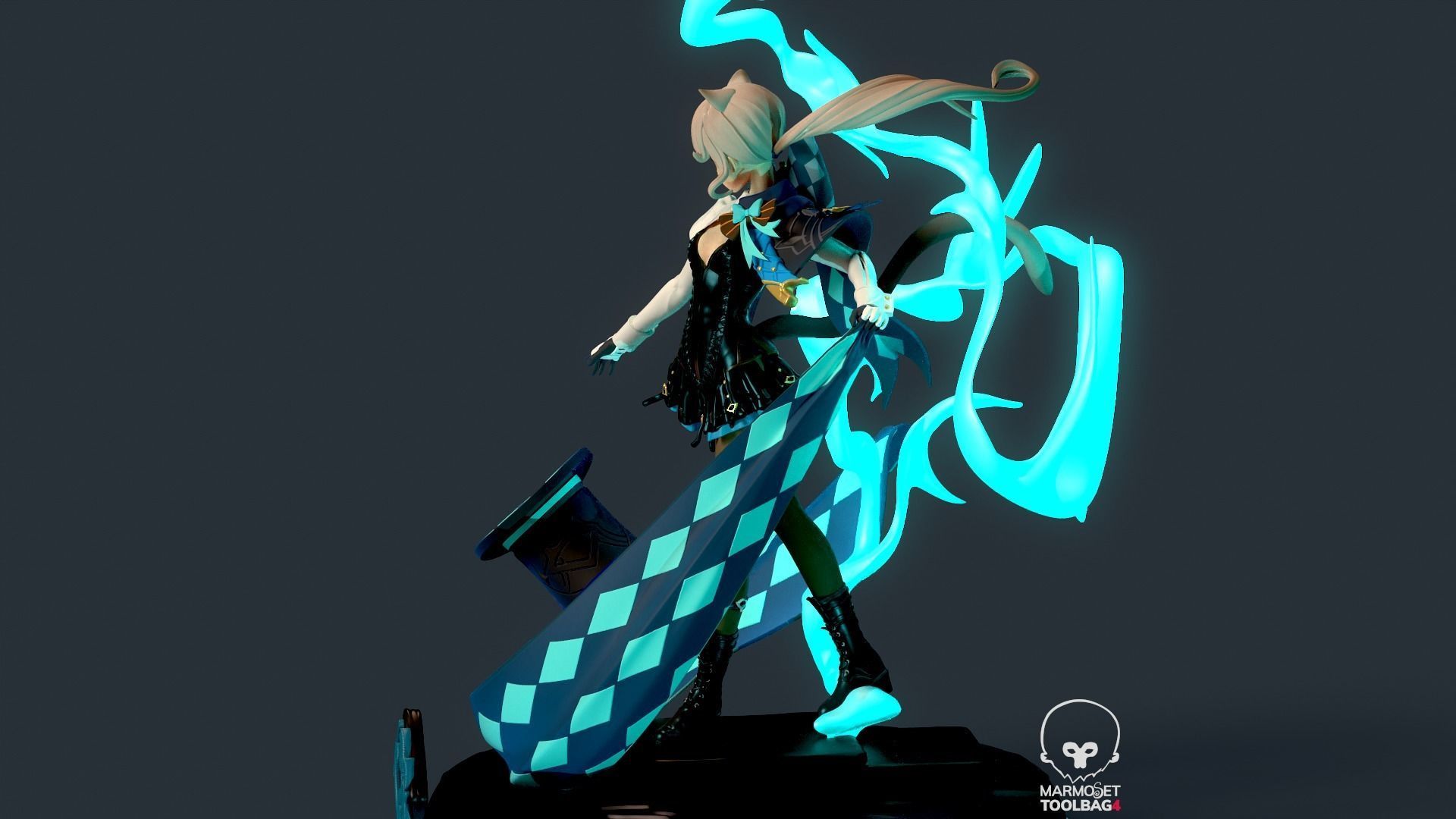 Lynette Genshin Impact 3D model 3D printable | CGTrader