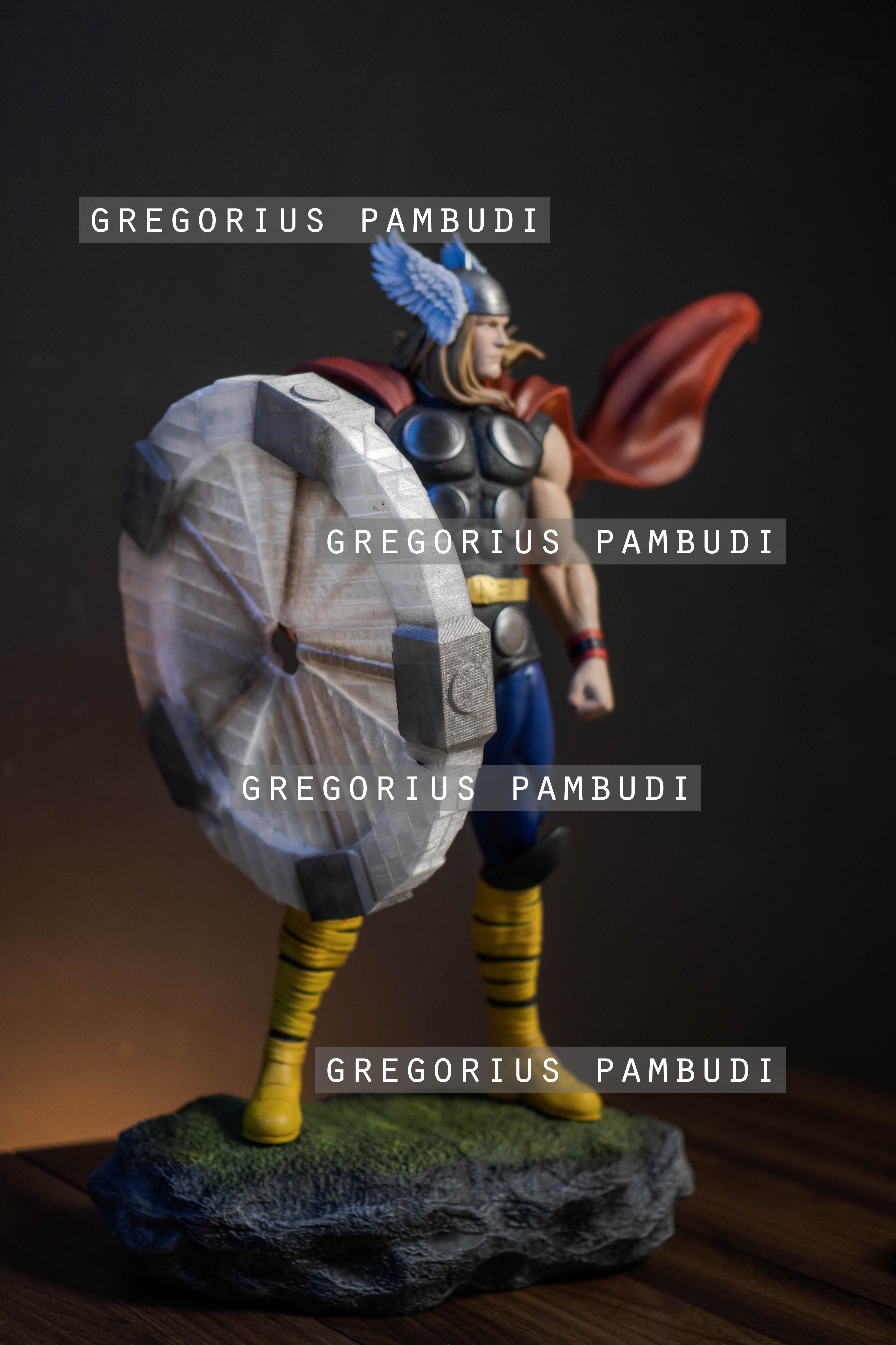 Thor Fan Art Statue 3D Printable 3D model 3D printable | CGTrader