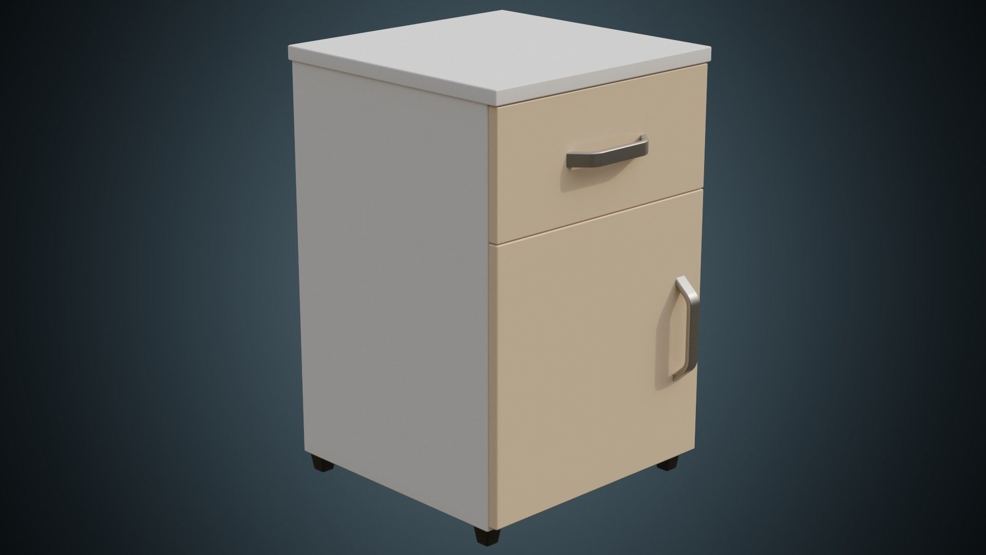 3D model Bedside Table 1 Basic VR / AR / low-poly | CGTrader