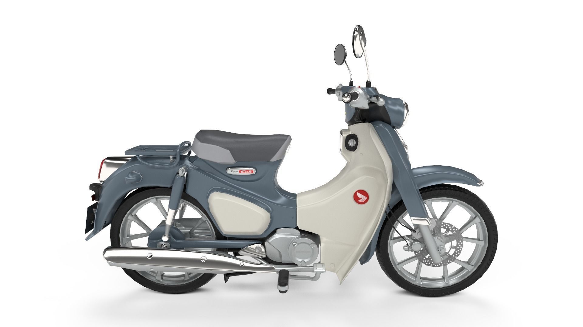 3D model Honda Super Cub C125 VR / AR / low-poly | CGTrader