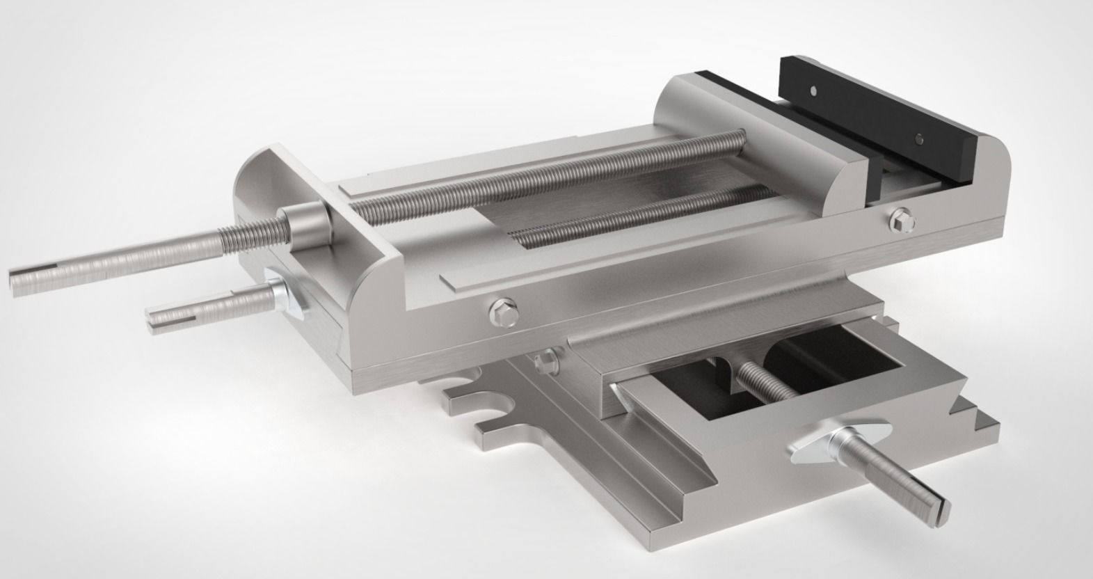 Cross Slide Vise 3D model | CGTrader