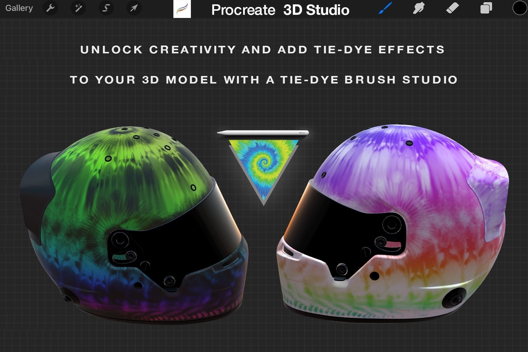 Procreate 3d Model - Bell Helmets 3D model | CGTrader