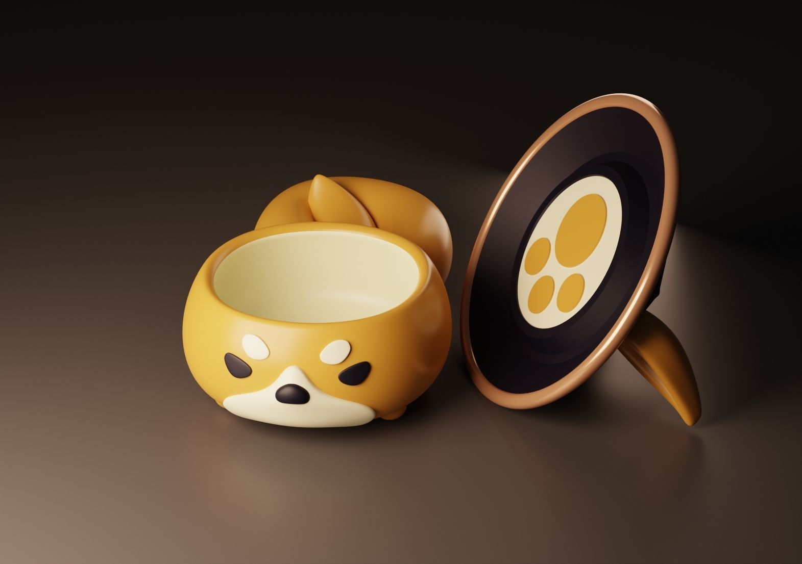 GORO DOG Jewelry Box GENSHIN IMPACT 3D model 3D printable | CGTrader