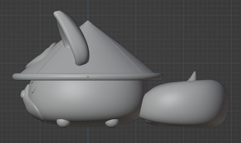 GORO DOG Jewelry Box GENSHIN IMPACT 3D model 3D printable | CGTrader