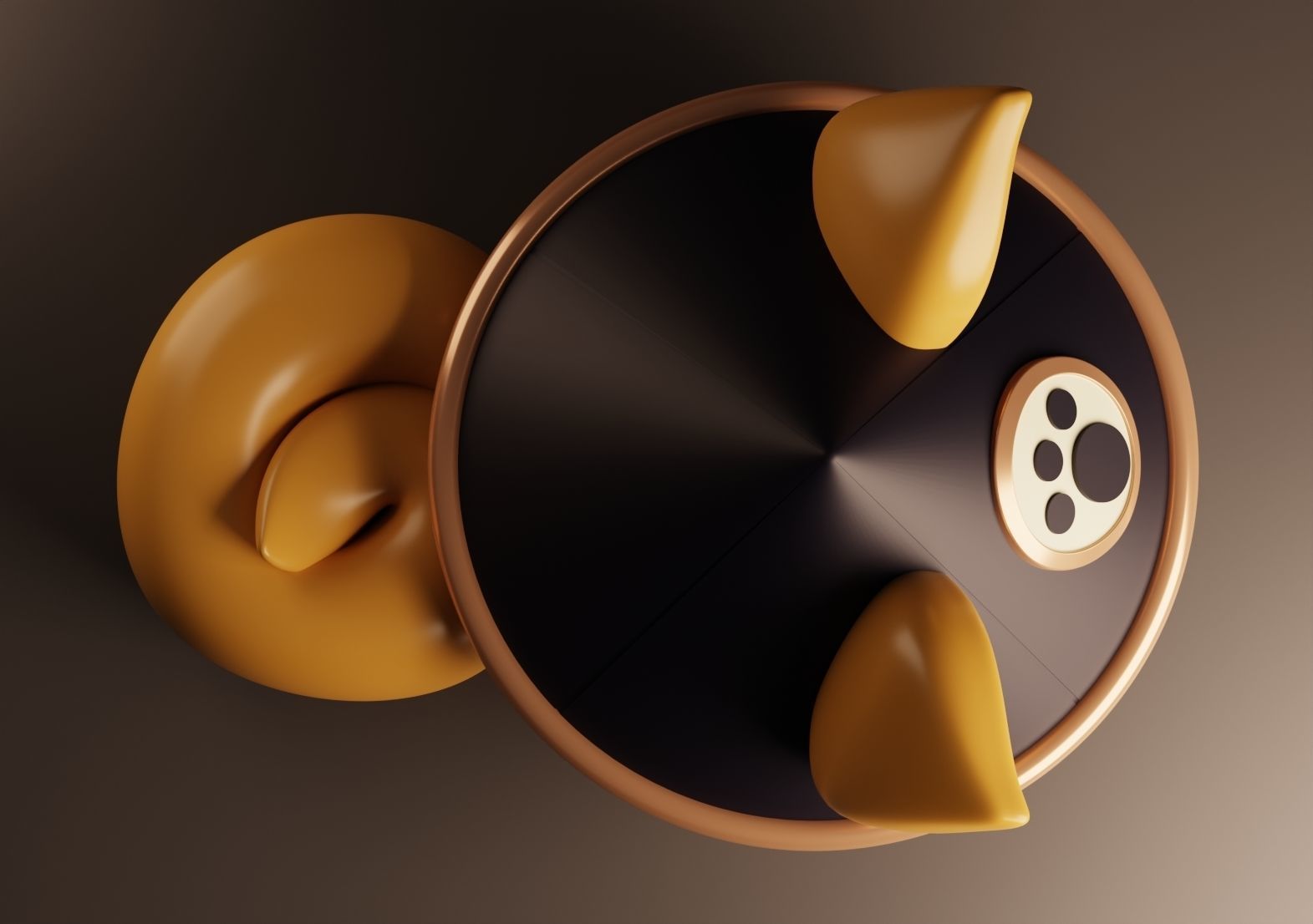 GORO DOG Jewelry Box GENSHIN IMPACT 3D model 3D printable | CGTrader