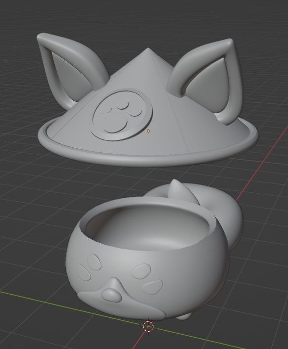 GORO DOG Jewelry Box GENSHIN IMPACT 3D model 3D printable | CGTrader