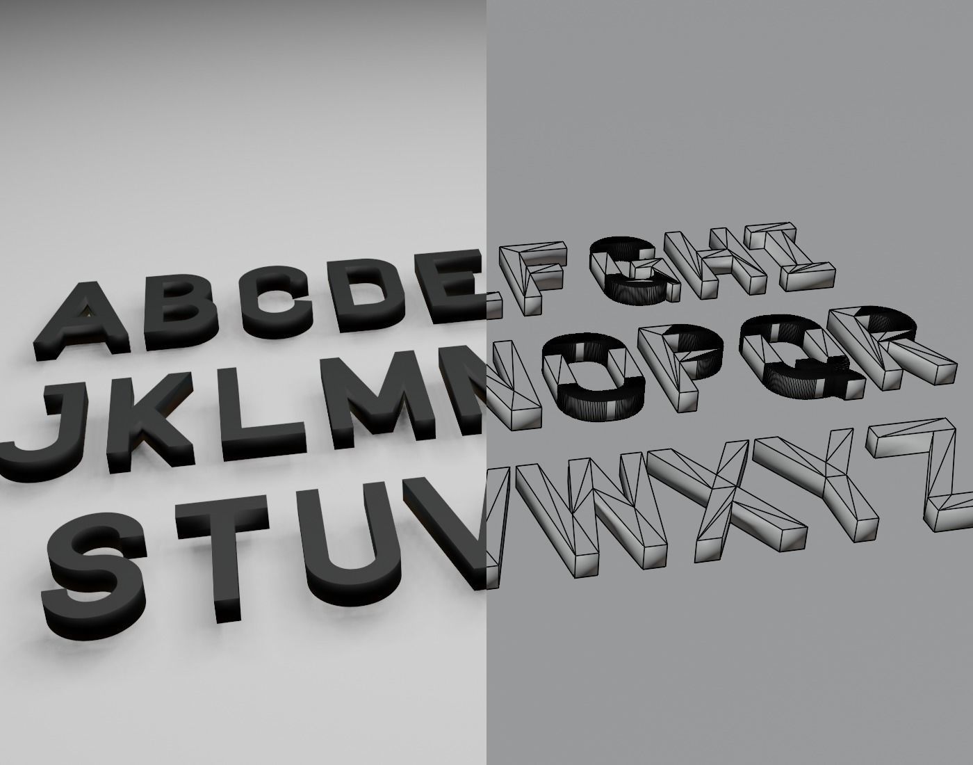 Lambda 3D model 3D printable | CGTrader