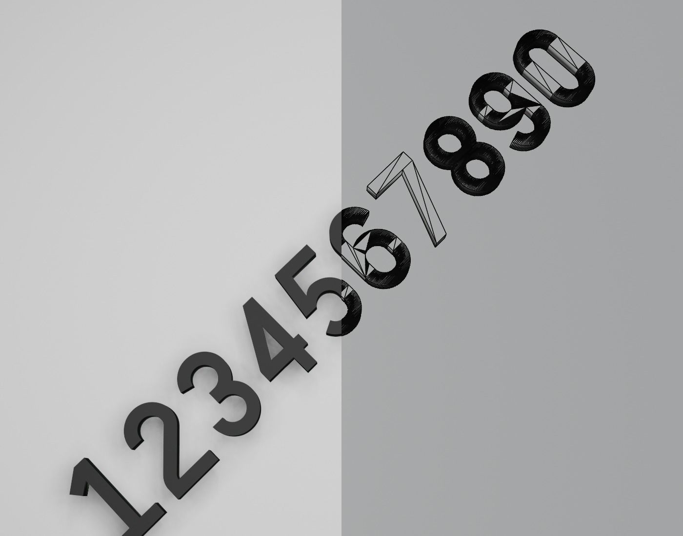 Lambda 3D model 3D printable | CGTrader