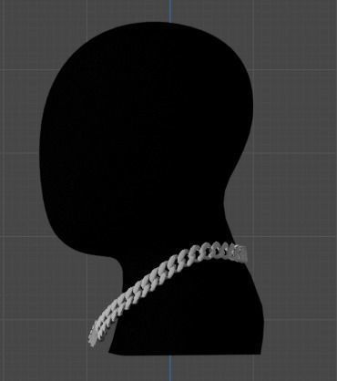3D model Transform your Style with the Most Innovative 3D Cuban Chain ...