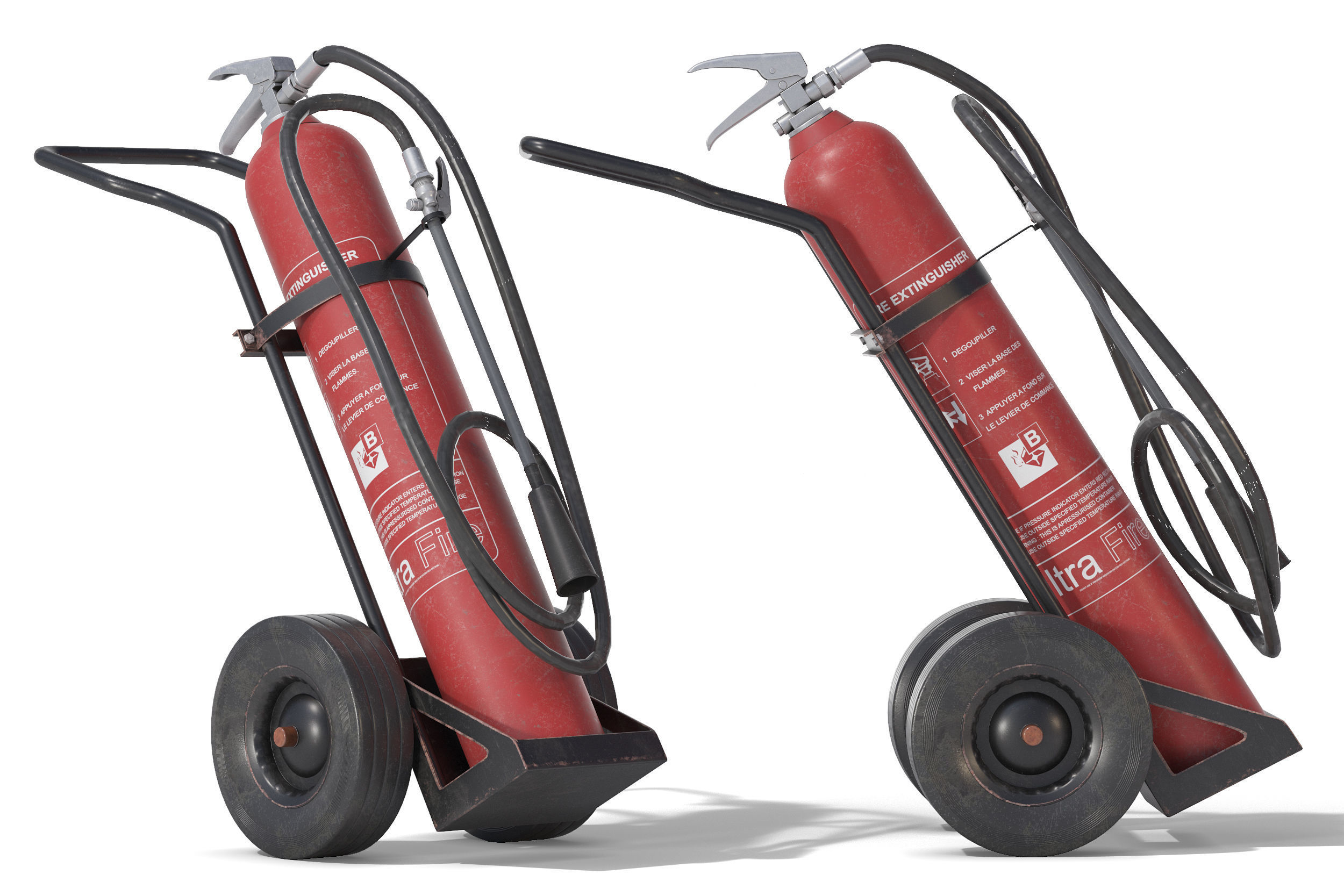 Fire Extinguishers Set 3D model | CGTrader