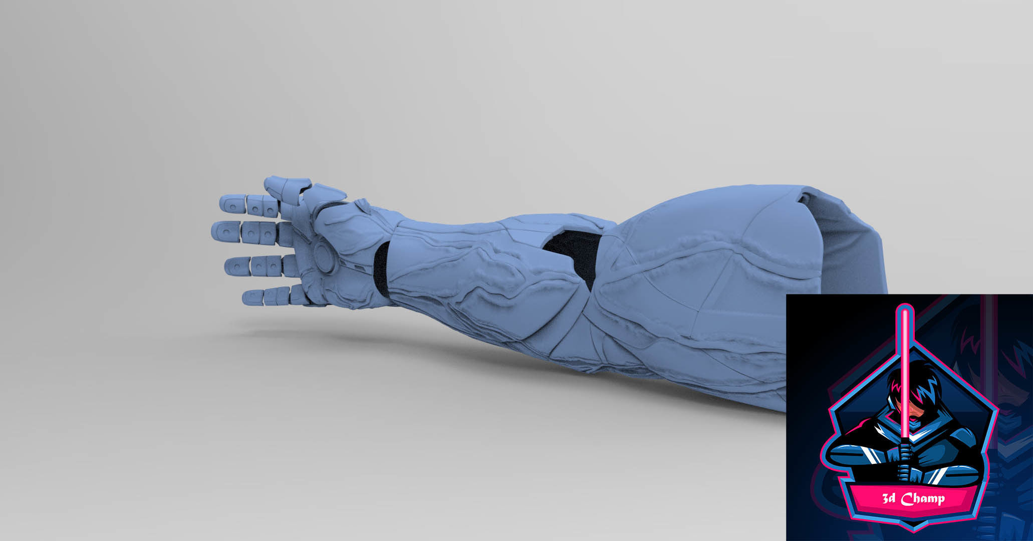 Ironman Infinity Gauntlet ready to 3d print 3D model | CGTrader