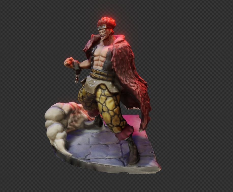Eustass Kid from One Piece - Photoscanned Model 3D model | CGTrader