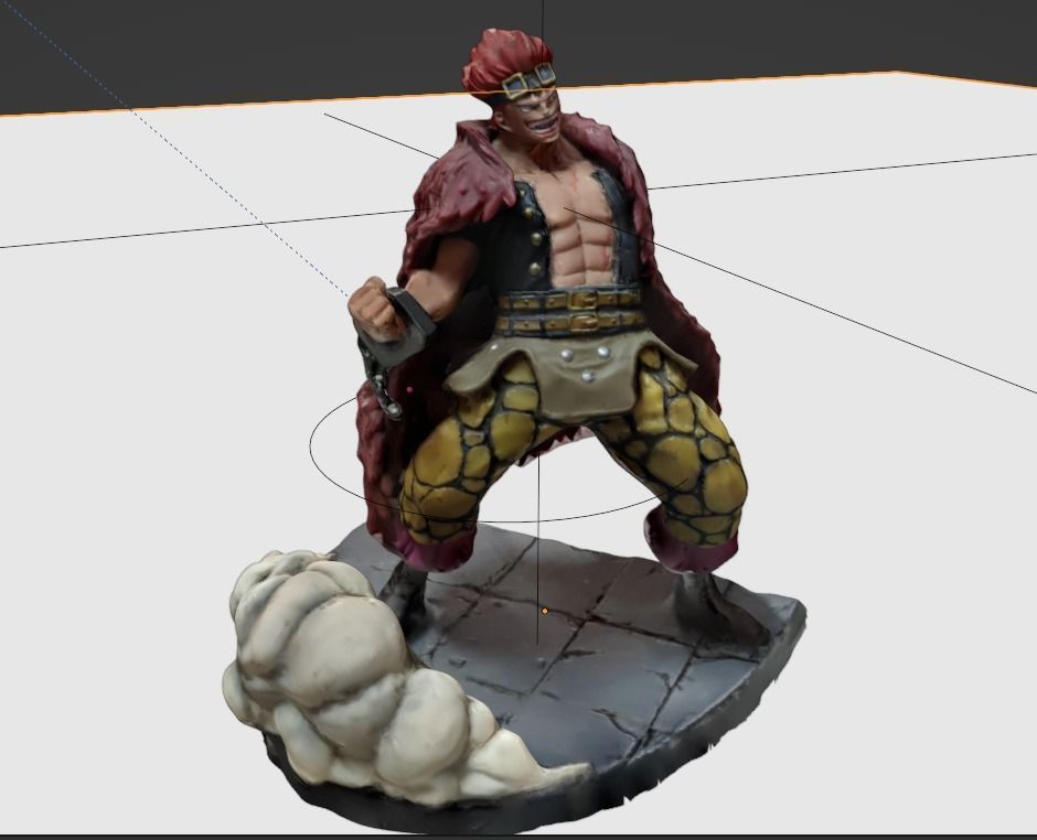 Eustass Kid from One Piece - Photoscanned Model 3D model | CGTrader