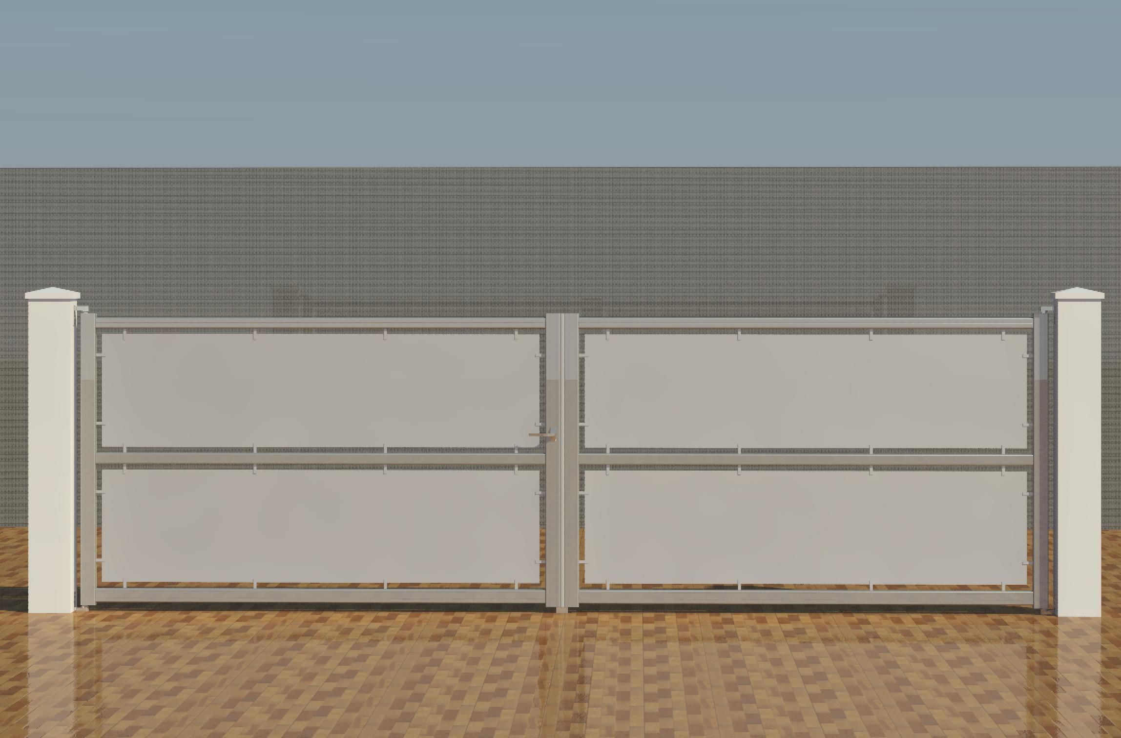 Main Gate Revit Family Collection 3D model | CGTrader