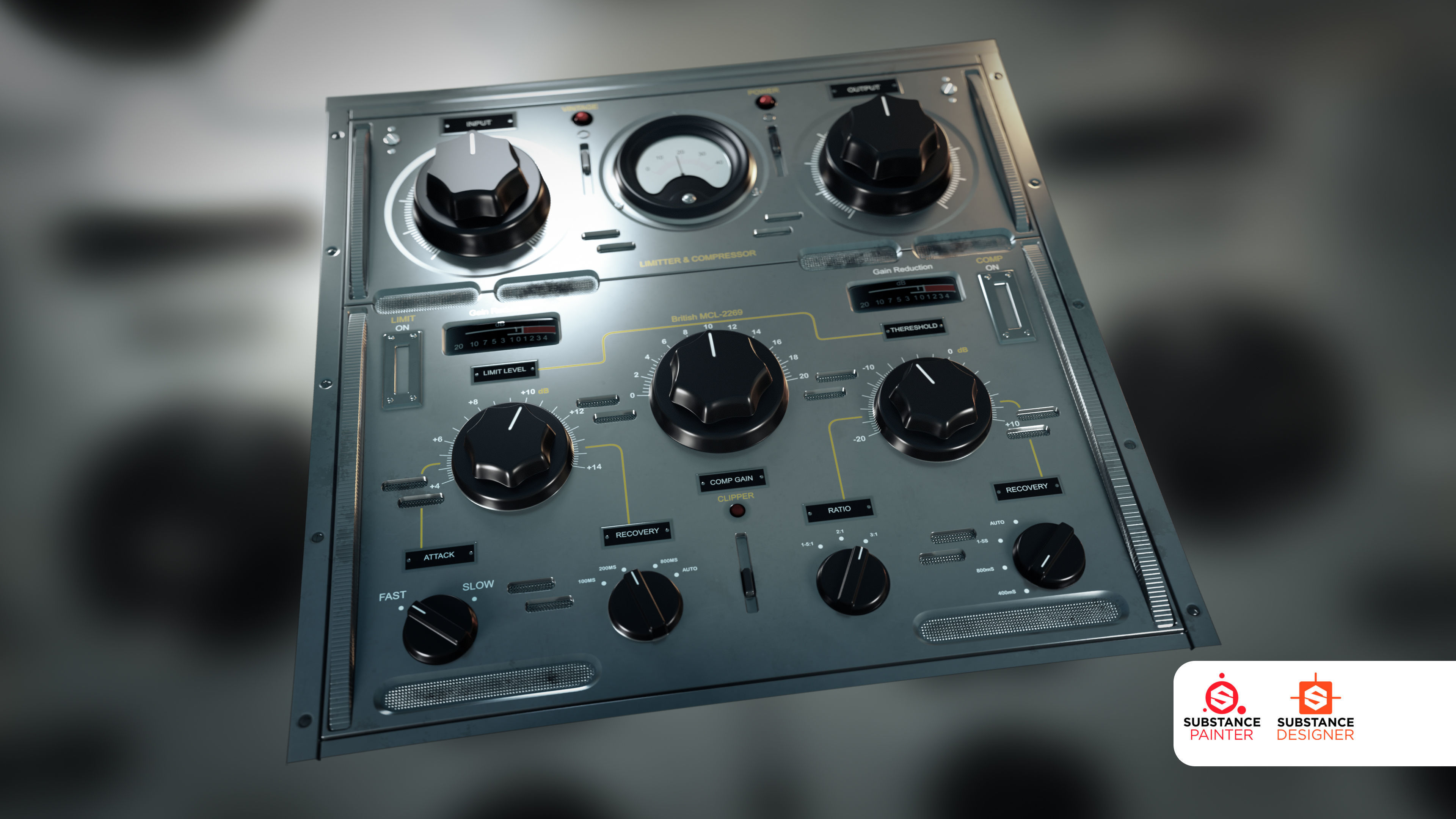 Texture 5 Control Panel Material VR / AR / low-poly | CGTrader