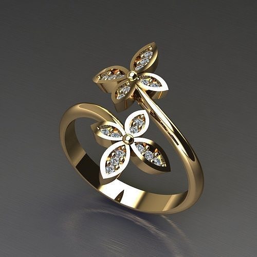 Women Ring 3D model | CGTrader