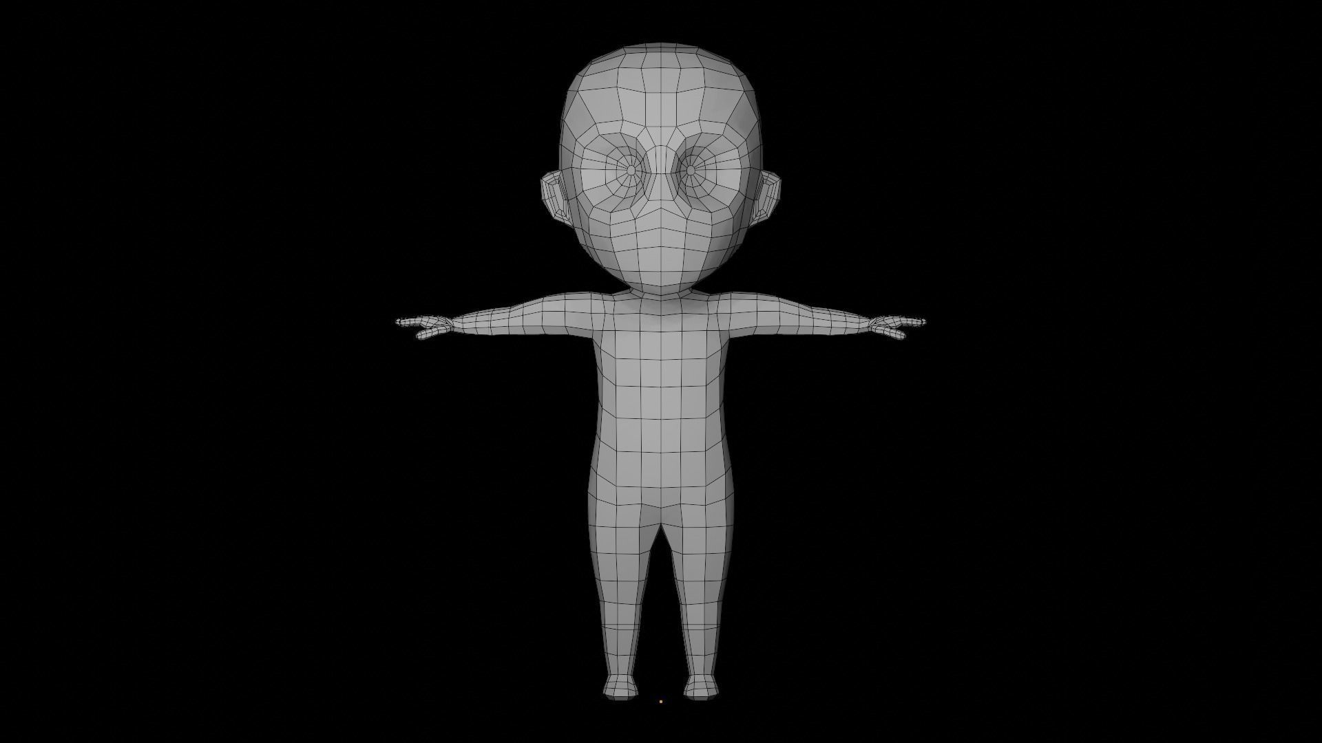 3D model Retopologized base mesh VR / AR / low-poly | CGTrader