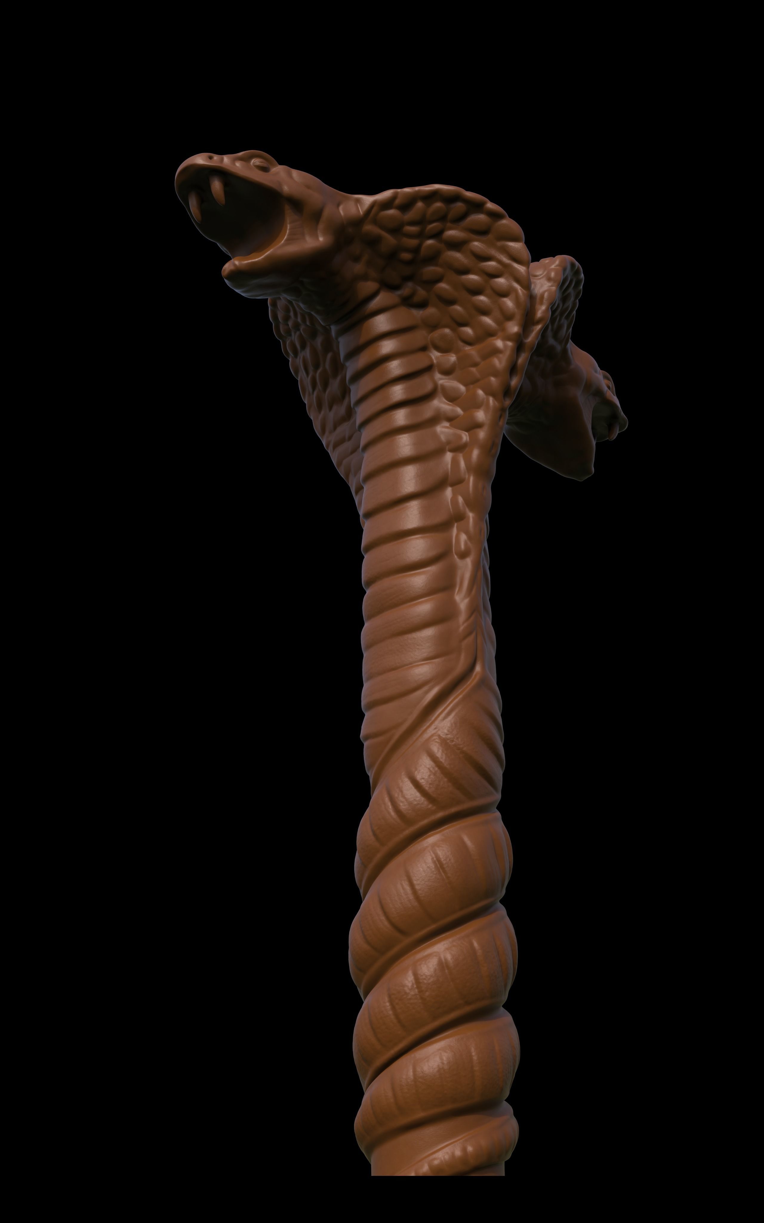 SNAKE 3D 3D model 3D printable | CGTrader