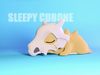 Sleeping Cubone 3D print 3D model 3D printable | CGTrader