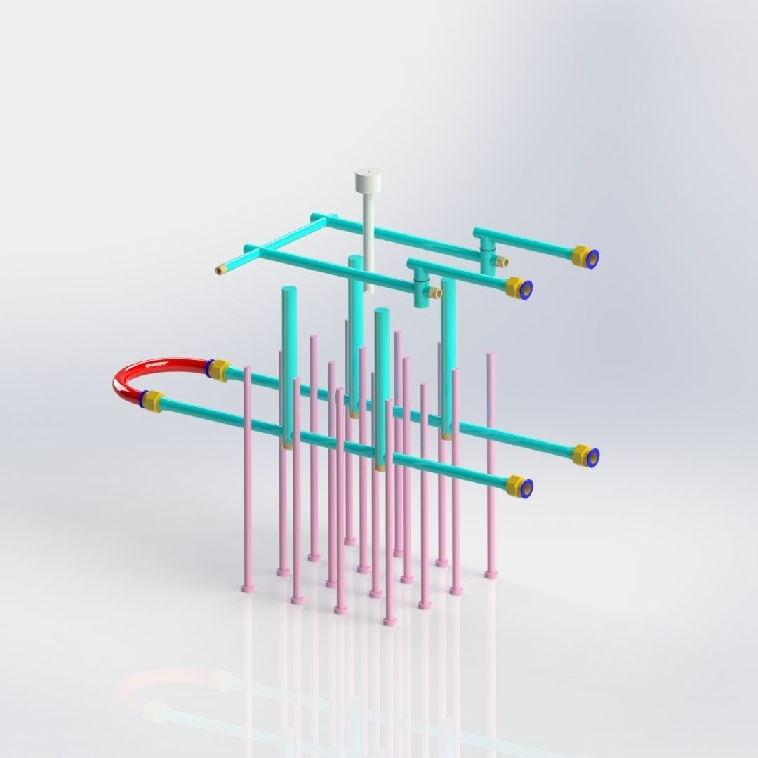 Collapsible Core Mold free 3D model animated | CGTrader