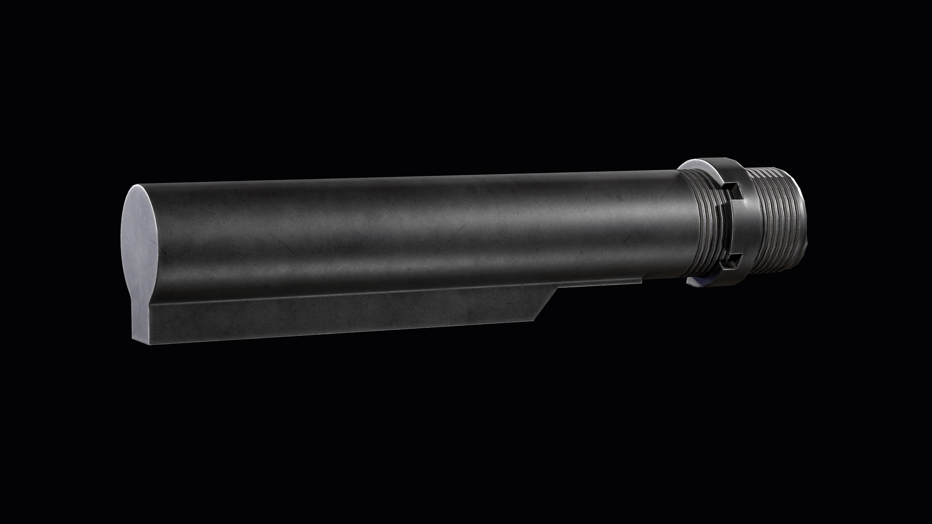 3D model AR 15 Buffer Tube VR / AR / low-poly | CGTrader