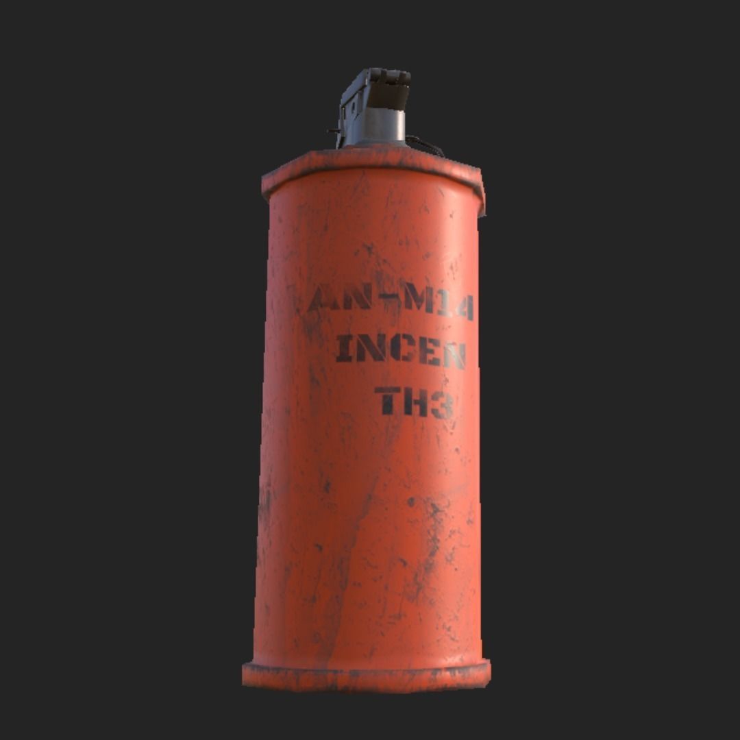 3D model Fire Bomb VR / AR / low-poly | CGTrader