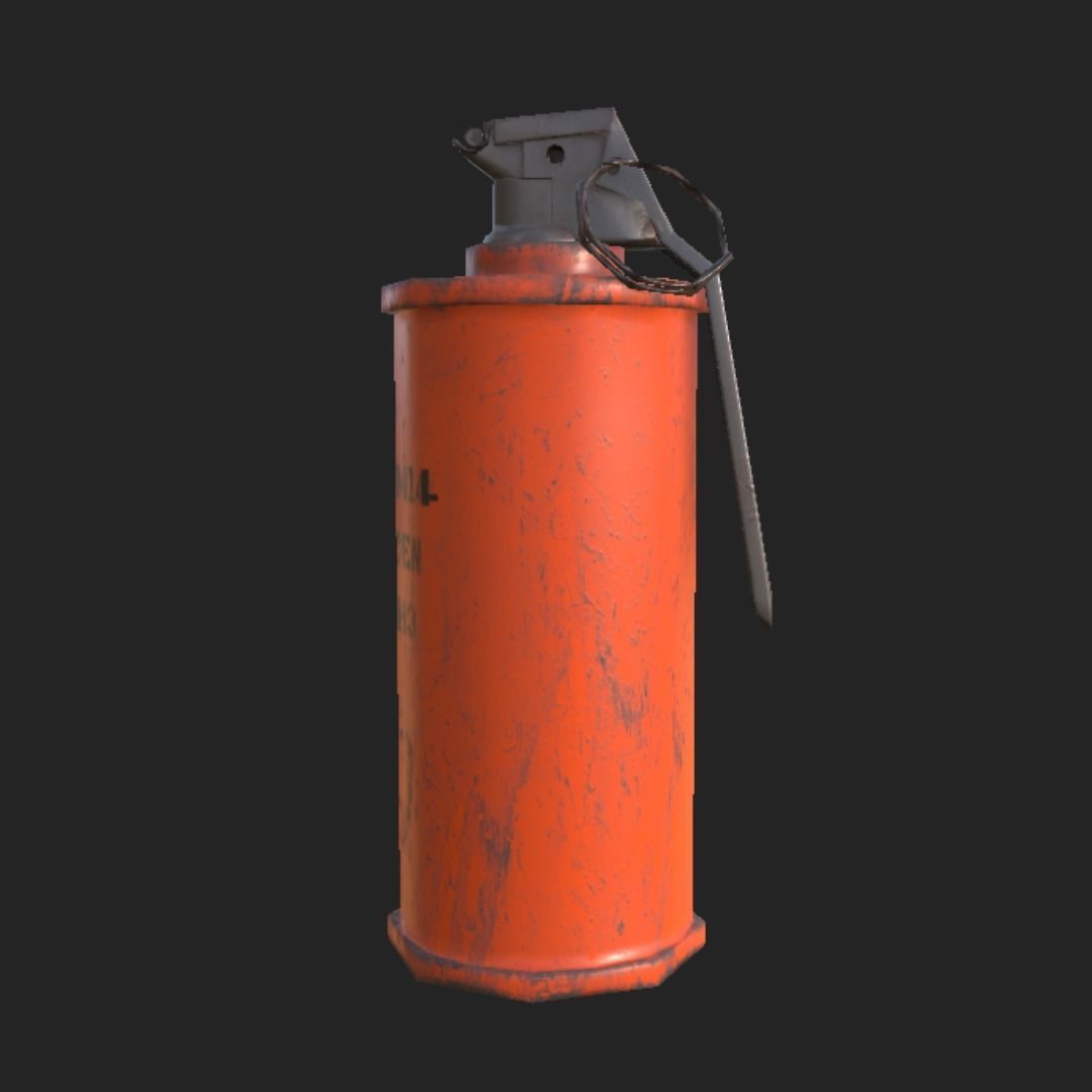 3D model Fire Bomb VR / AR / low-poly | CGTrader