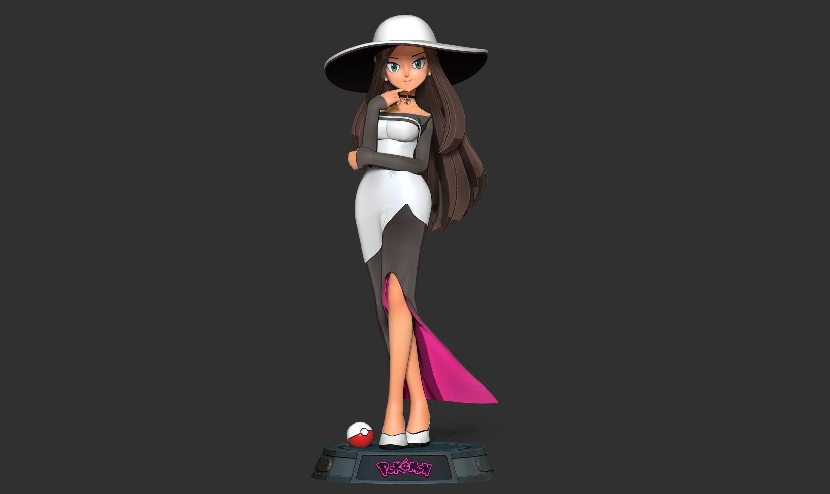 Beauty - Pokemon Masters 3D model 3D printable | CGTrader