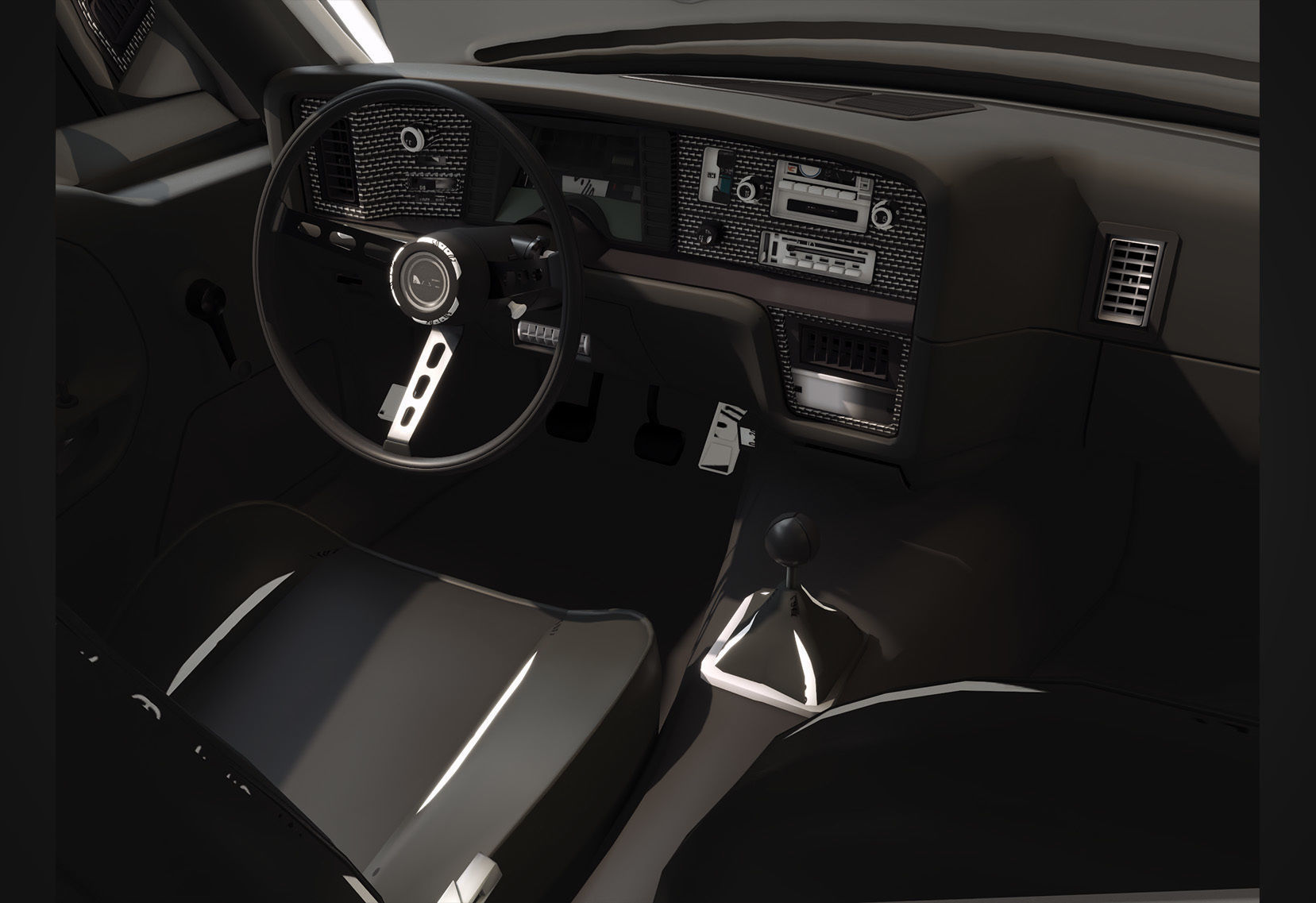 3D model AMC pacer X 1977 VR / AR / low-poly | CGTrader