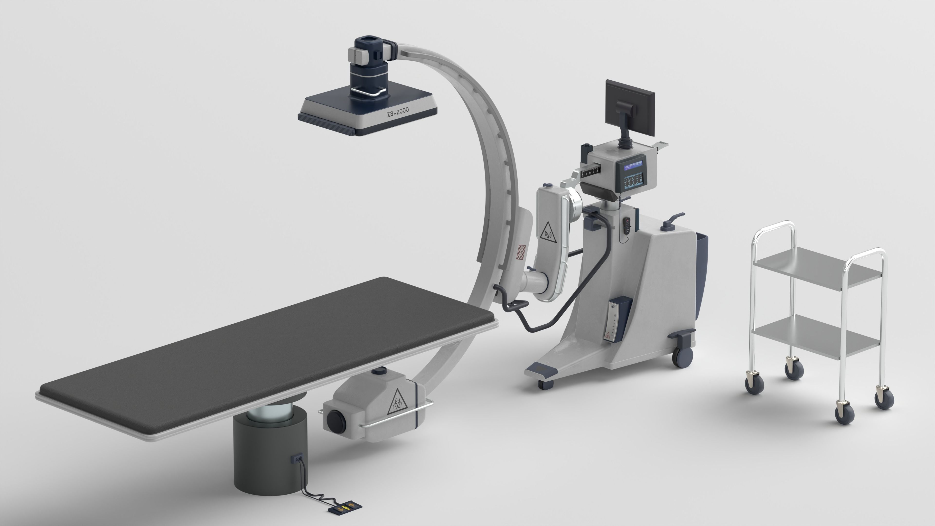 Advanced XRAY Machine 3D model | CGTrader