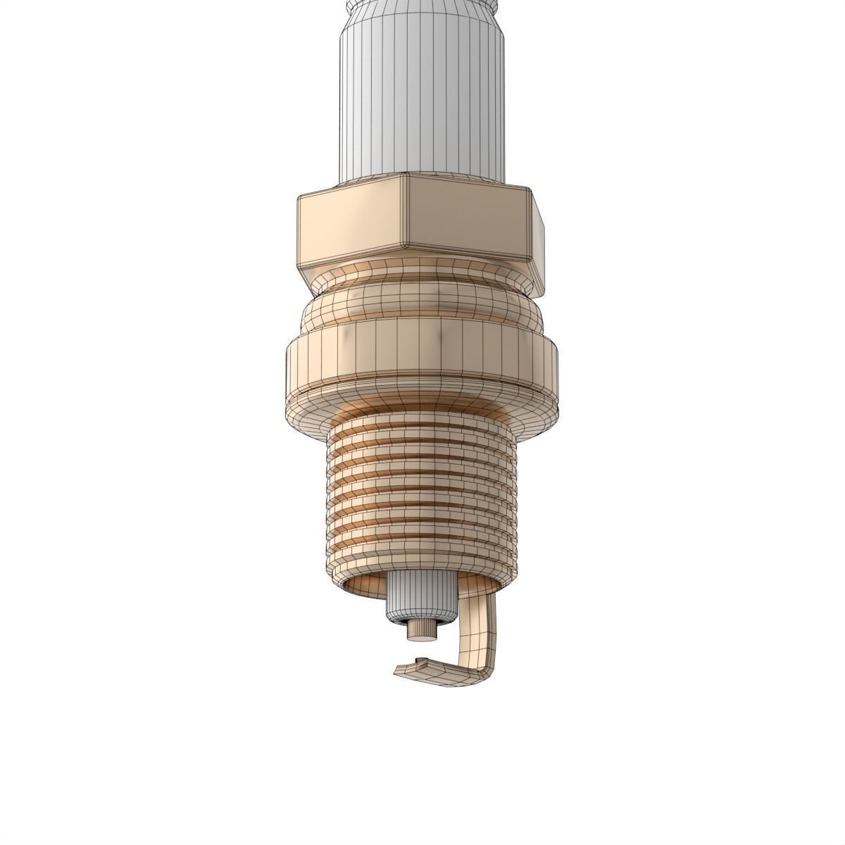 Spark Plug free 3D model | CGTrader