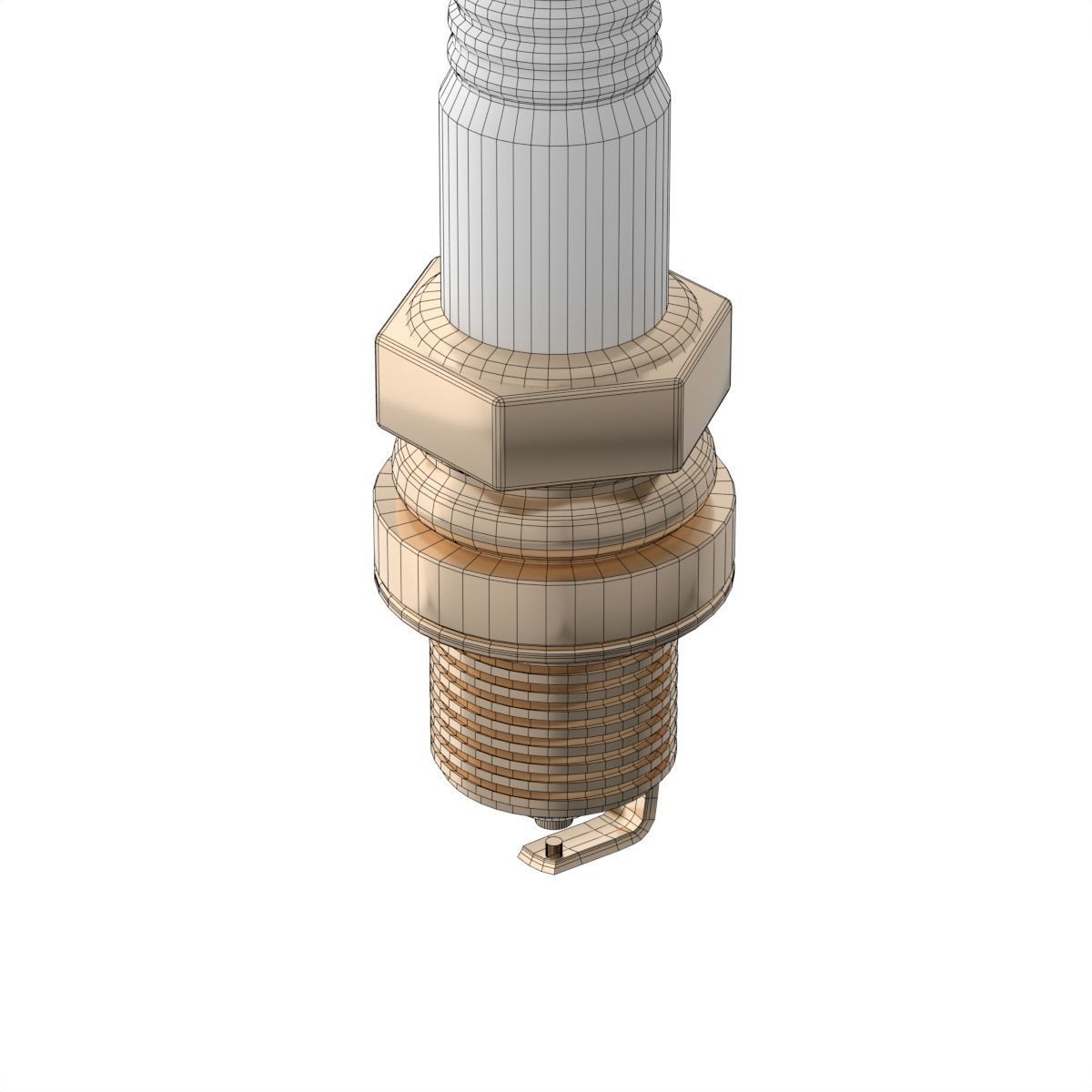 Spark Plug free 3D model | CGTrader