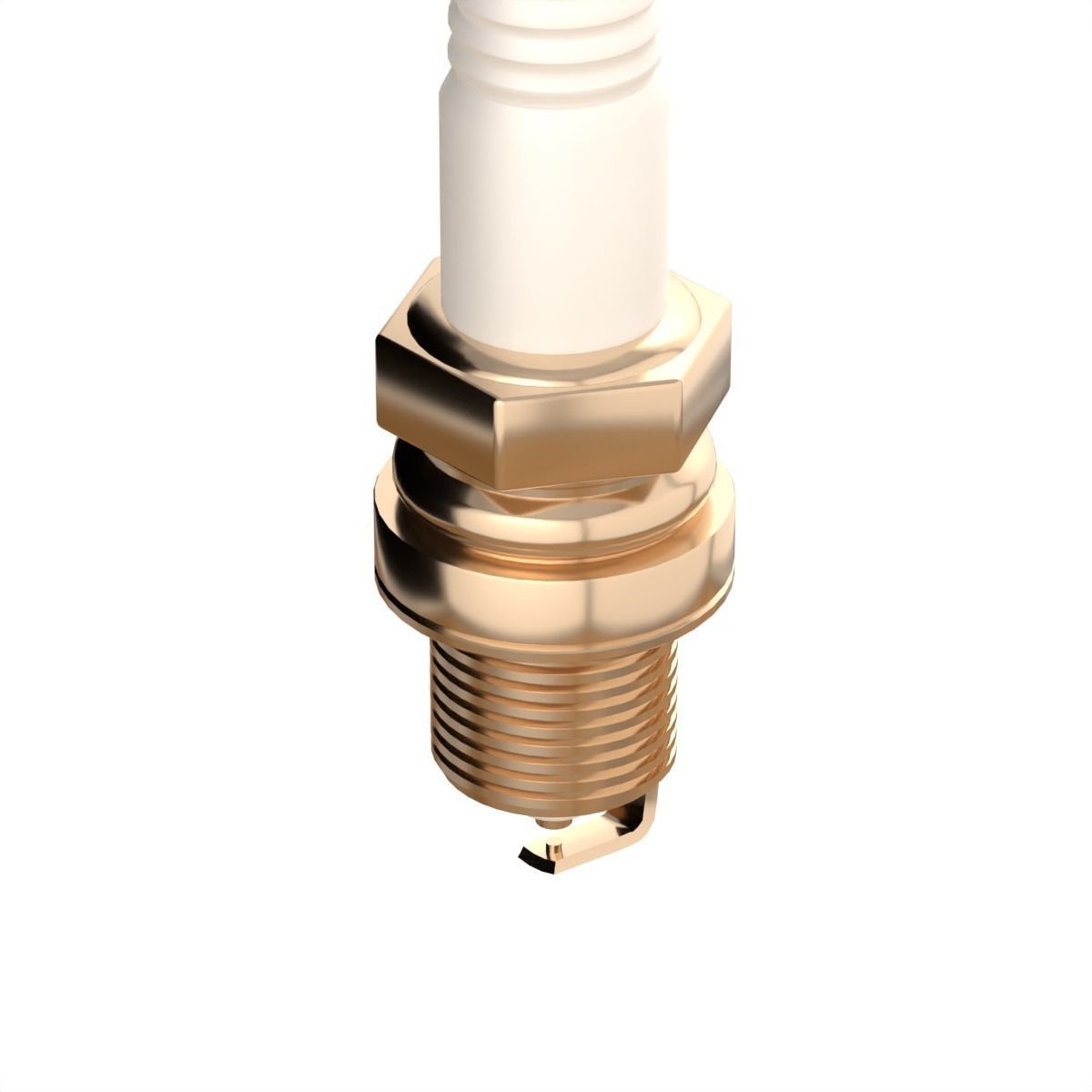 Spark Plug free 3D model | CGTrader