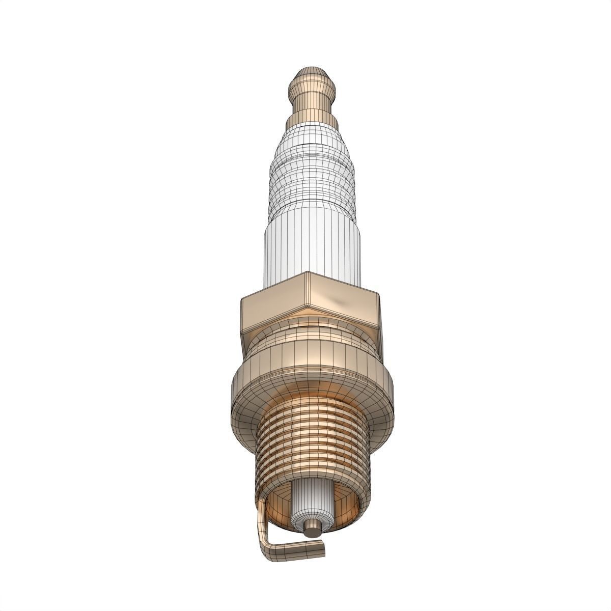 Spark Plug free 3D model | CGTrader