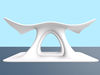 3D model Wavy Pavilion Smooth Columns VR / AR / low-poly | CGTrader
