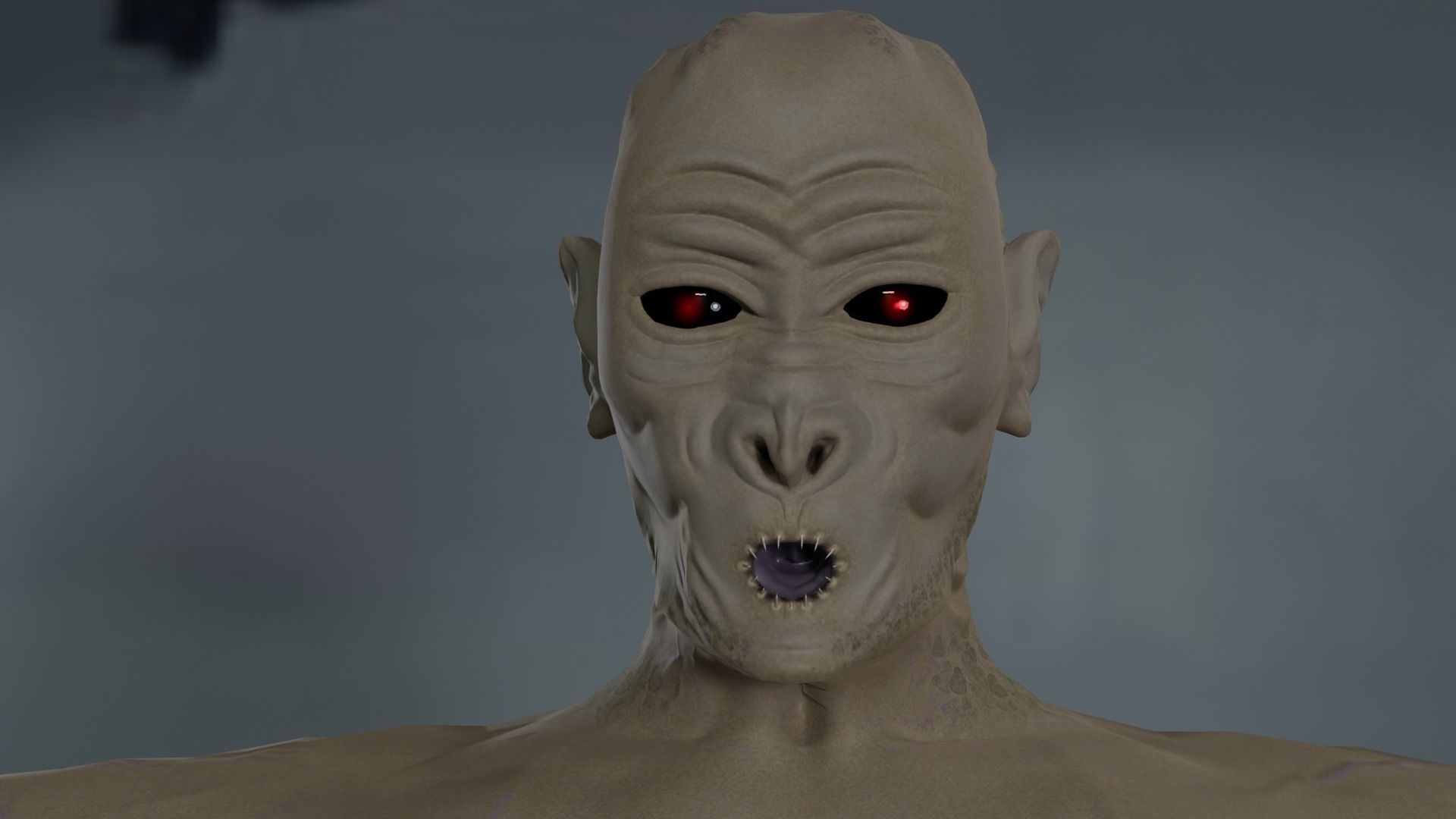 3D model Aswang Mythical Monster VR / AR / low-poly rigged animated ...