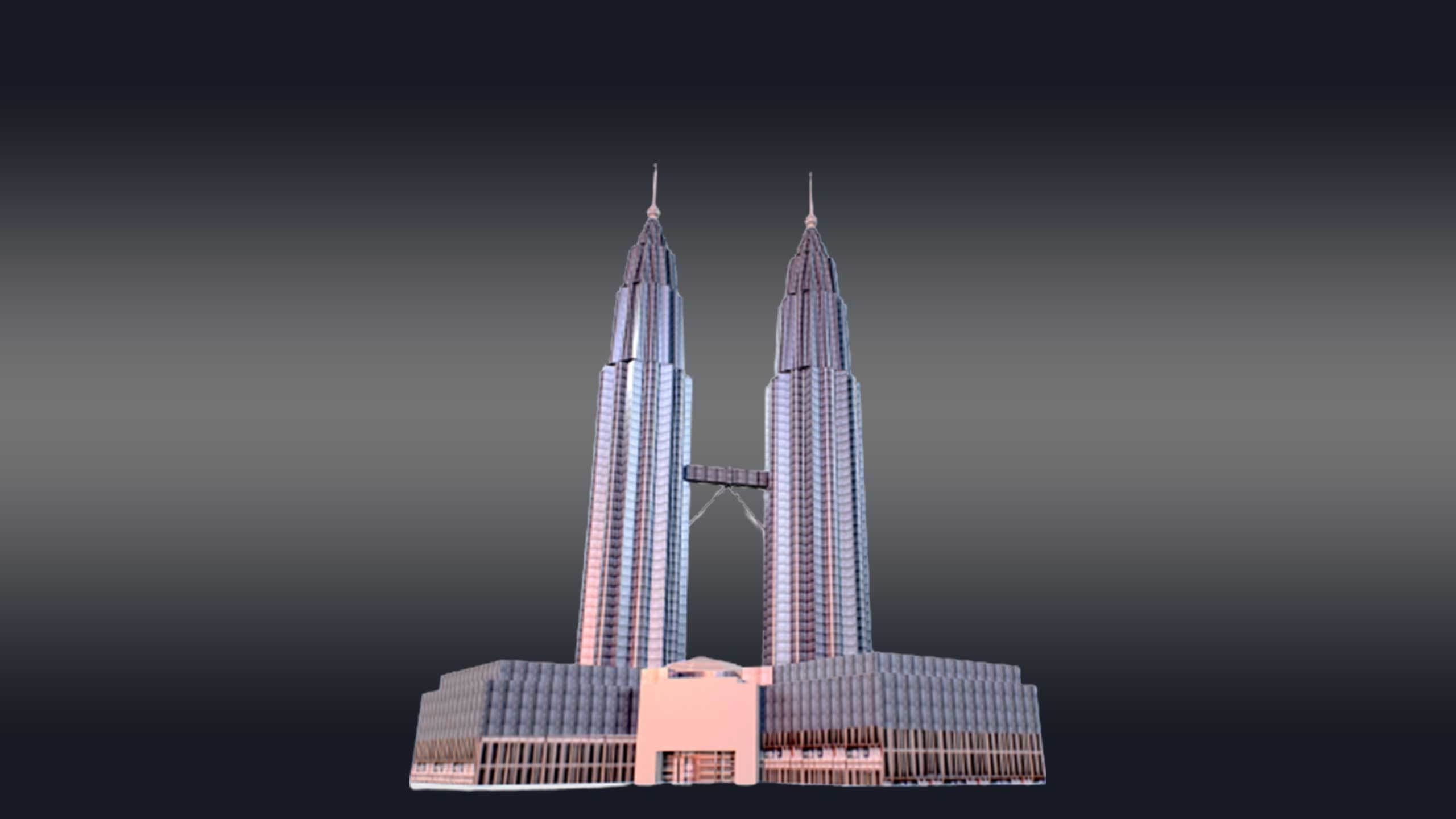 Petronas Twin Towers 3D model | CGTrader