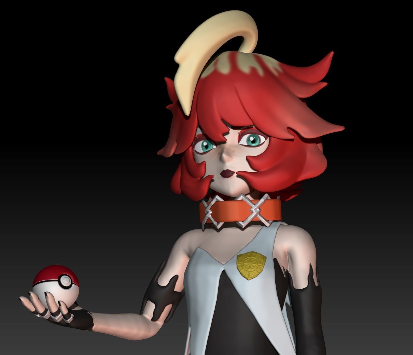 Pokemon Paldea Team Star Boss Mela 3D model 3D printable | CGTrader