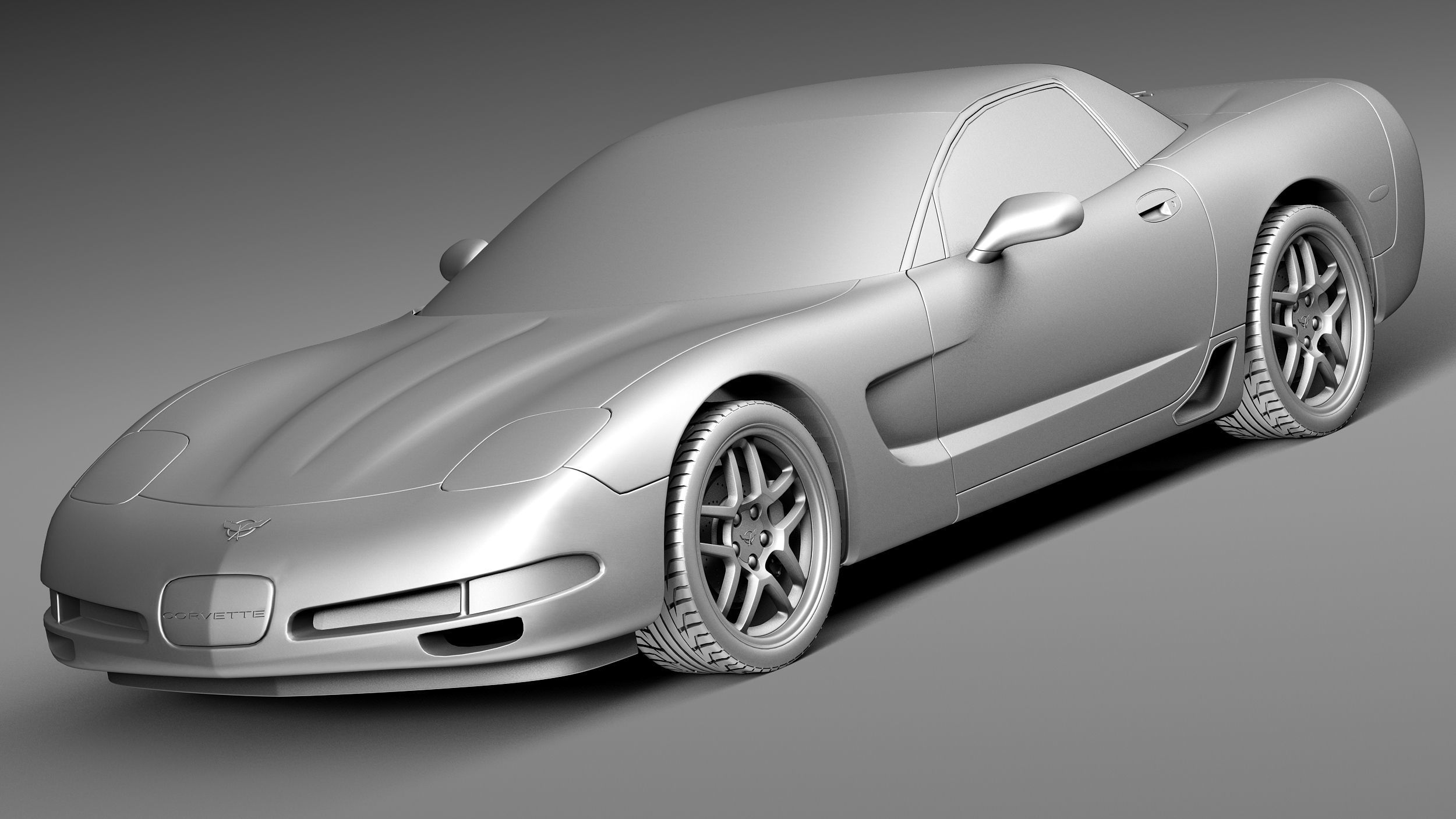 Chevrolet Corvette C5 Z06 3D model | CGTrader