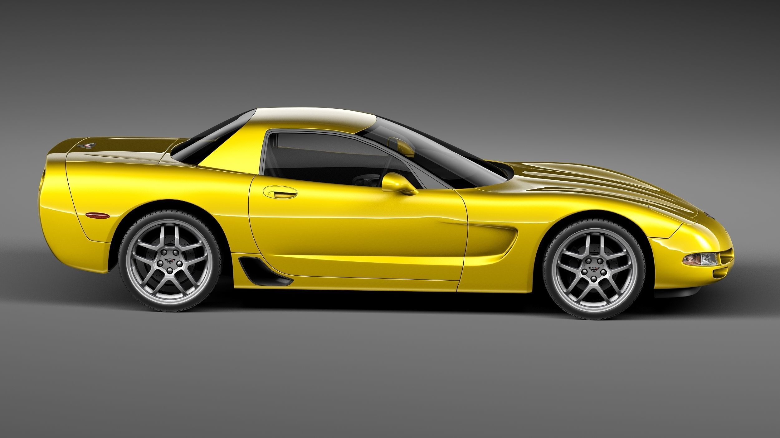 Chevrolet Corvette C5 Z06 3D model | CGTrader