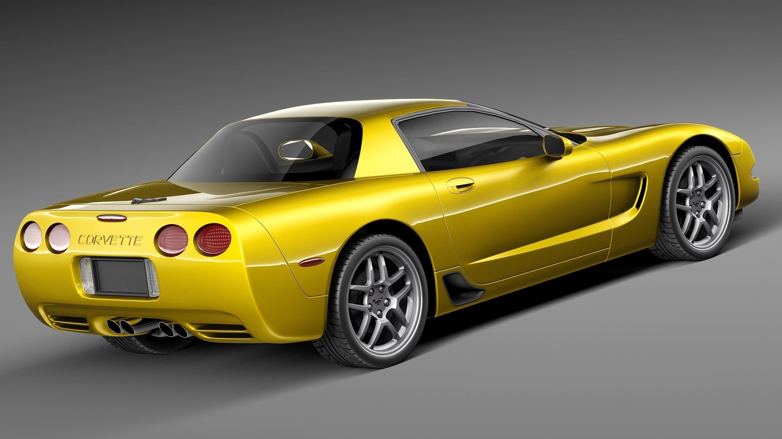 Chevrolet Corvette C5 Z06 3D model | CGTrader