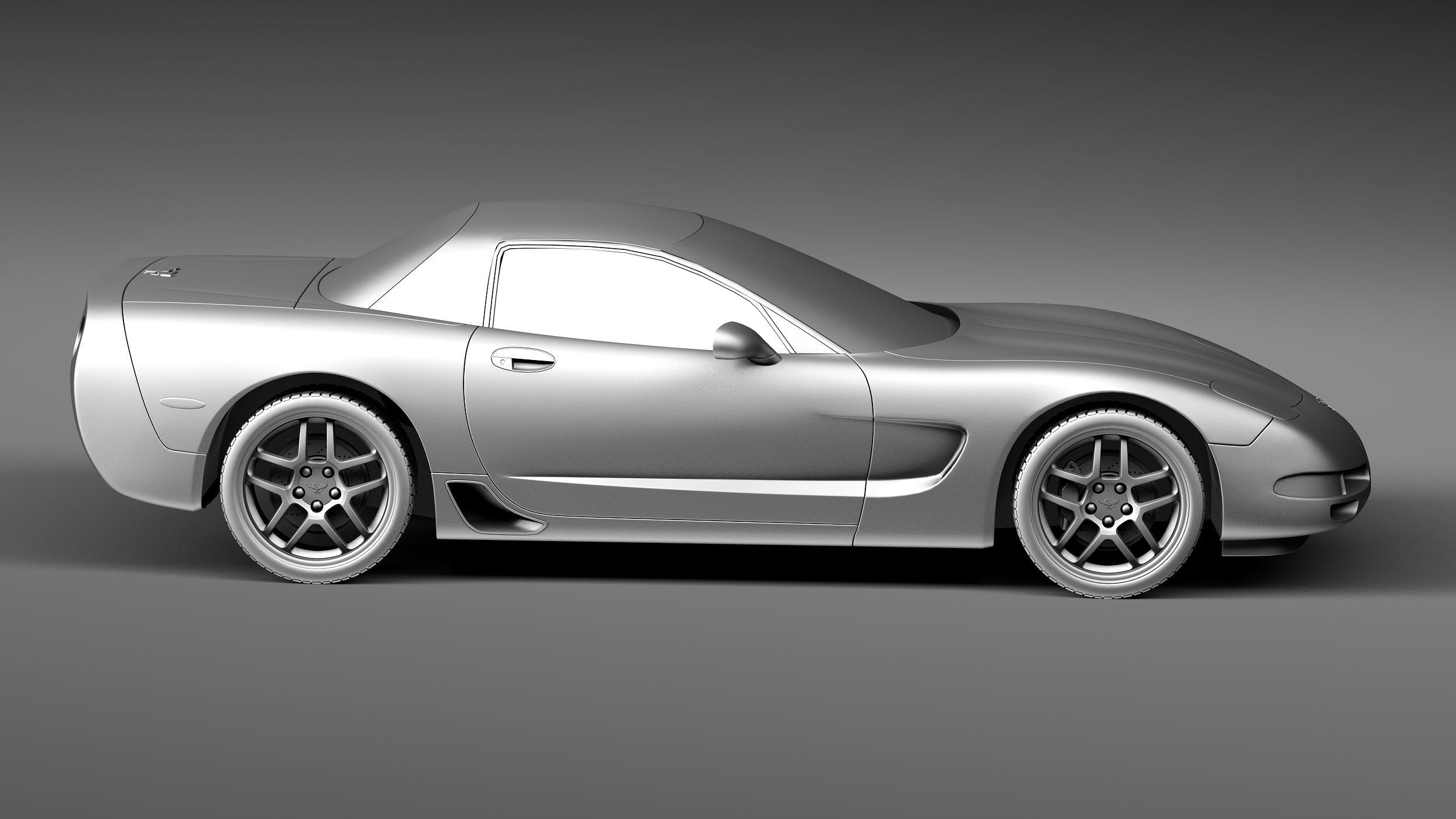 Chevrolet Corvette C5 Z06 3D model | CGTrader