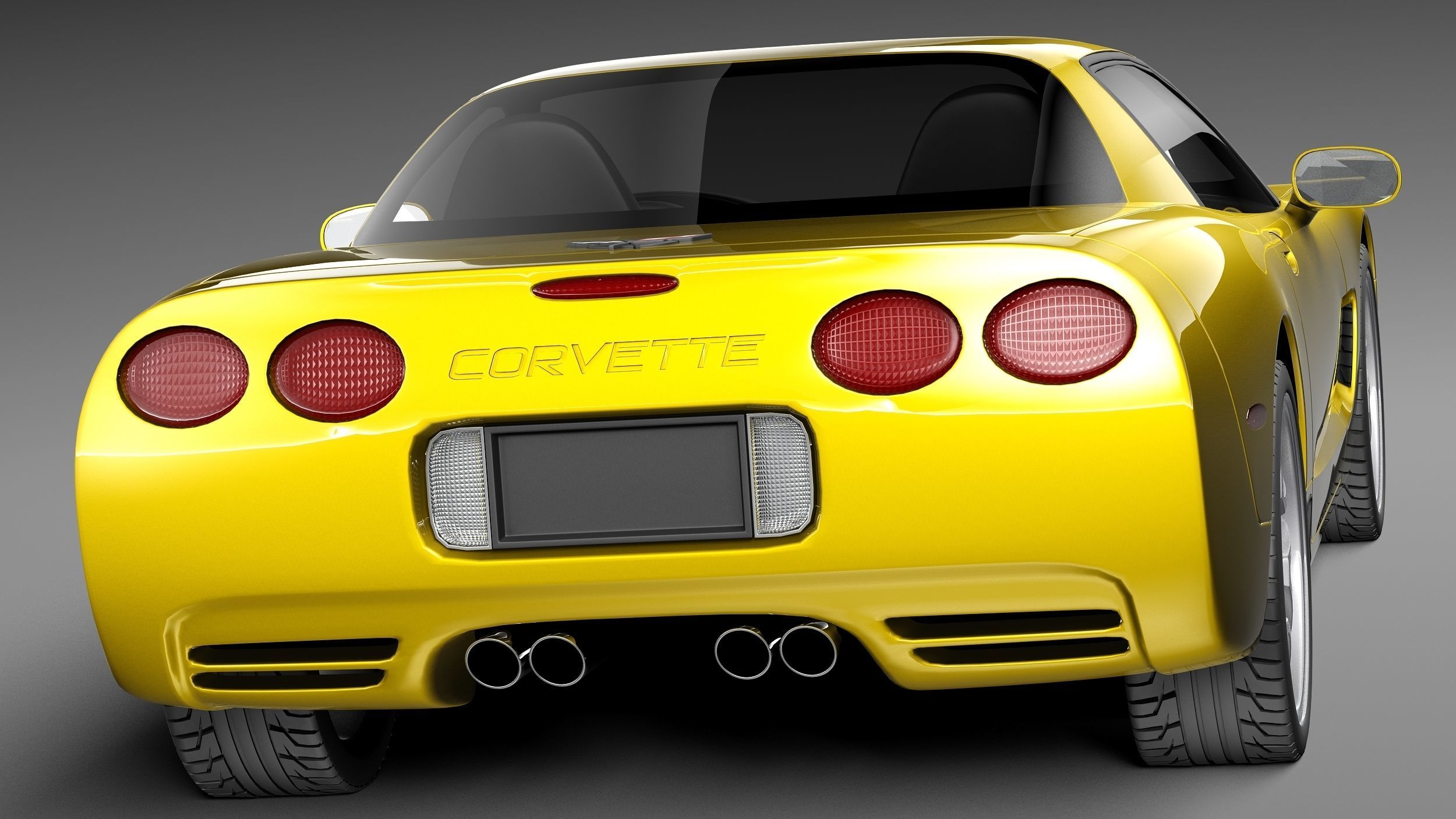 Chevrolet Corvette C5 Z06 3D model | CGTrader