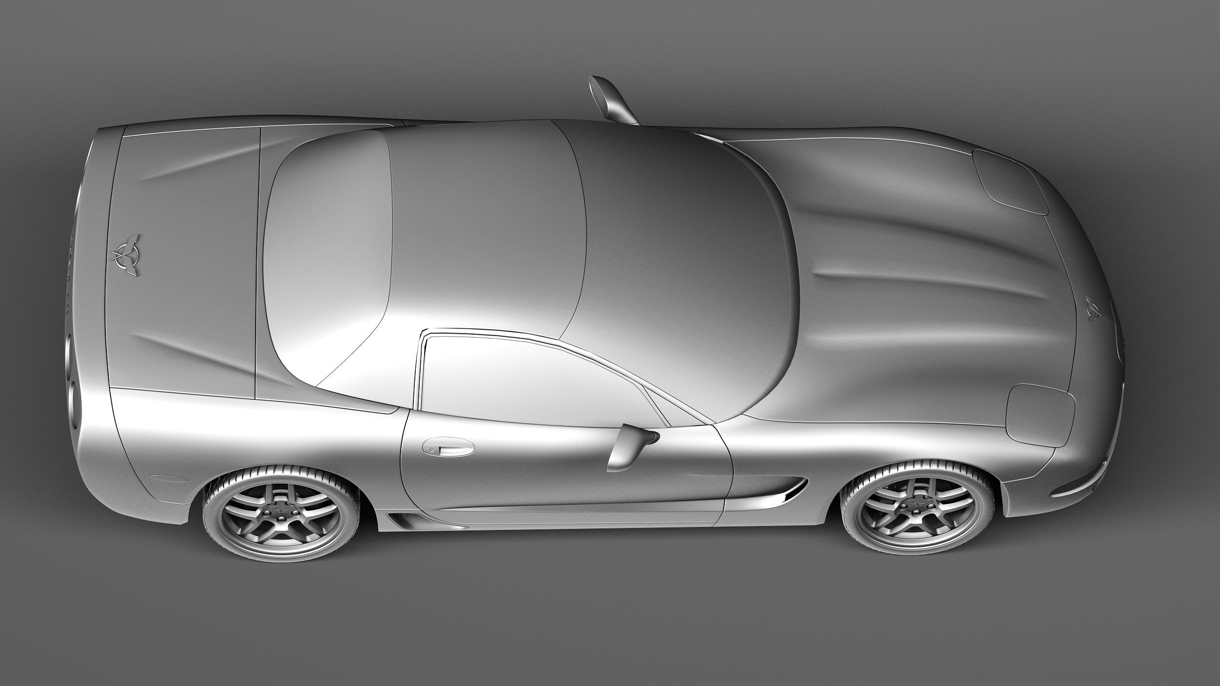 Chevrolet Corvette C5 Z06 3D model | CGTrader
